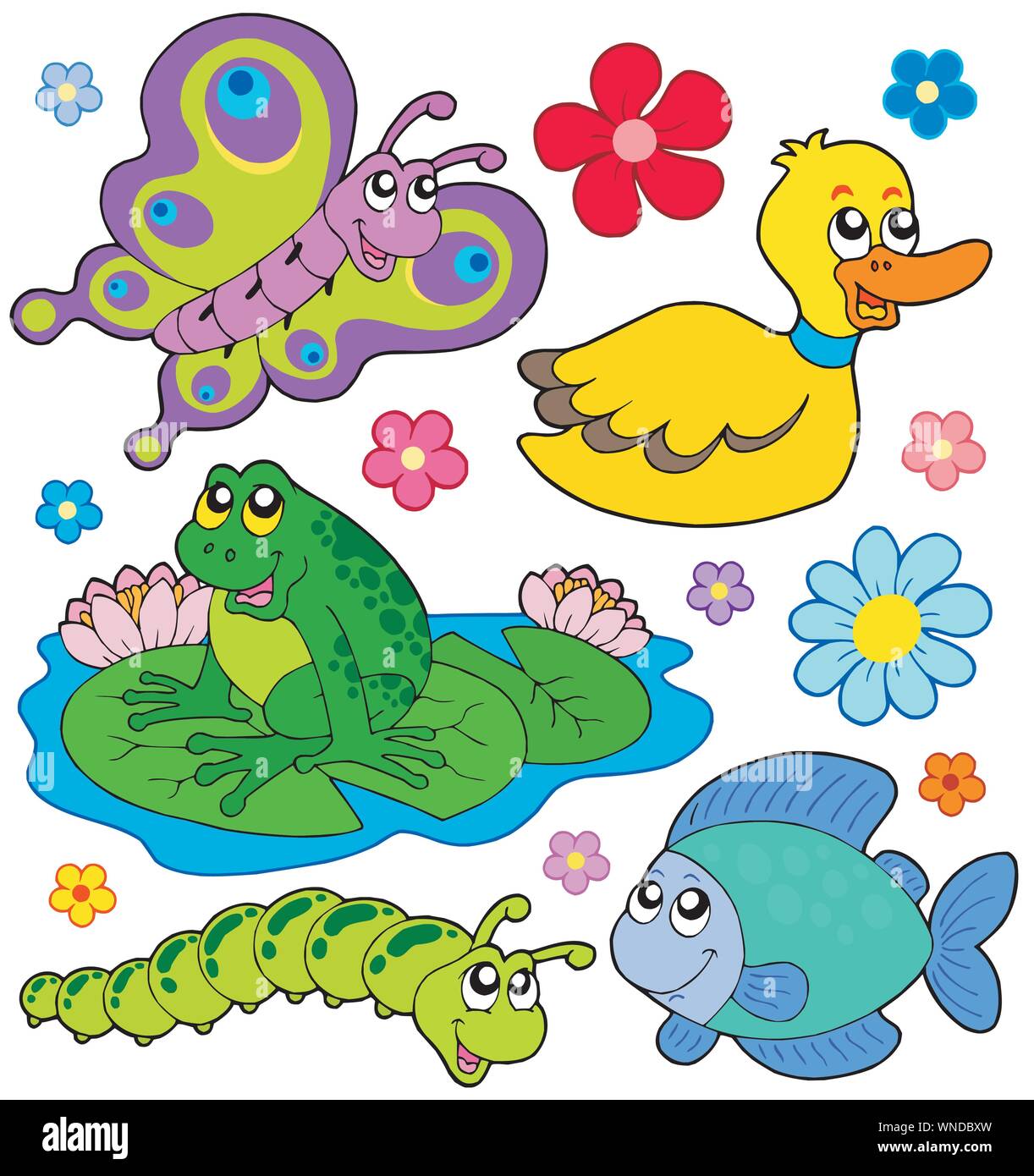 Small animals collection 8 Stock Vector Image & Art - Alamy