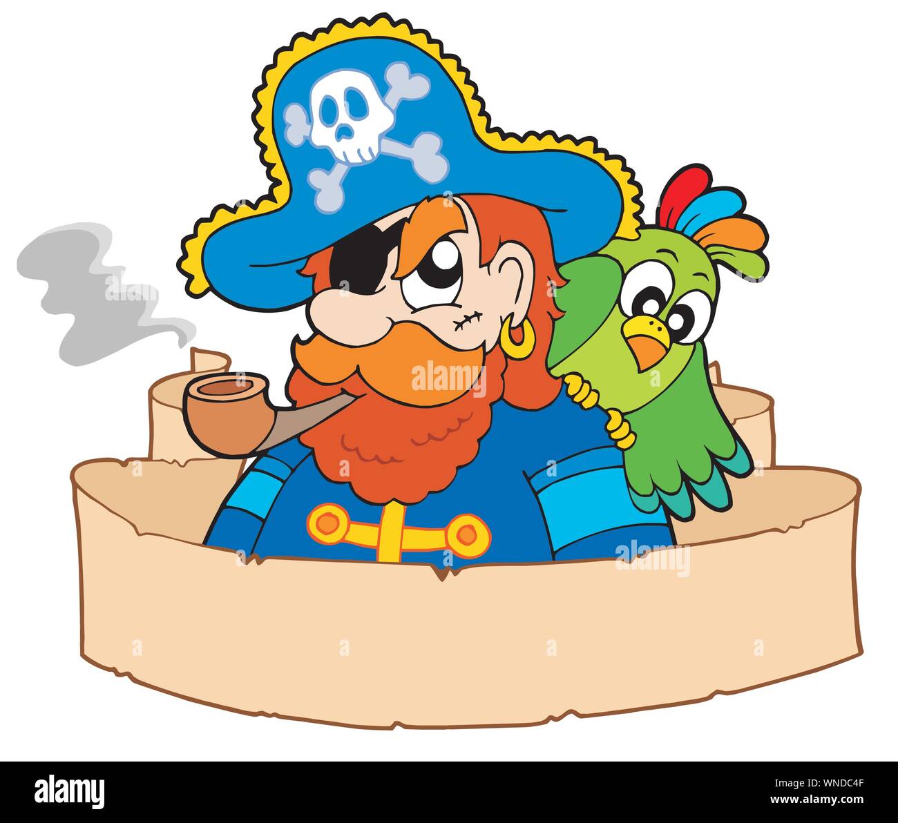 Pirate hat feather corsair Stock Vector Images - Alamy