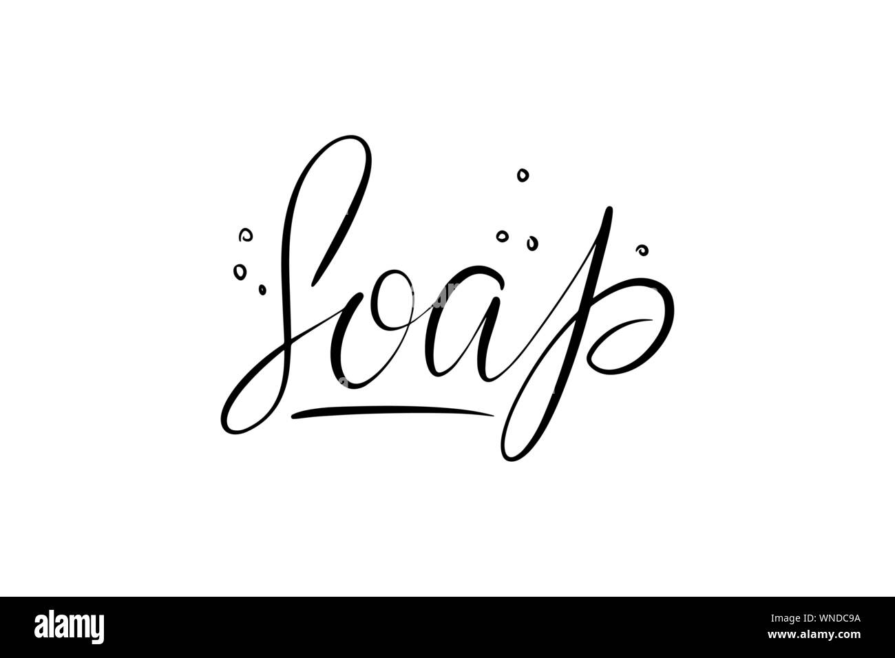 Inspirational handwritten brush lettering . Vector calligraphy ...