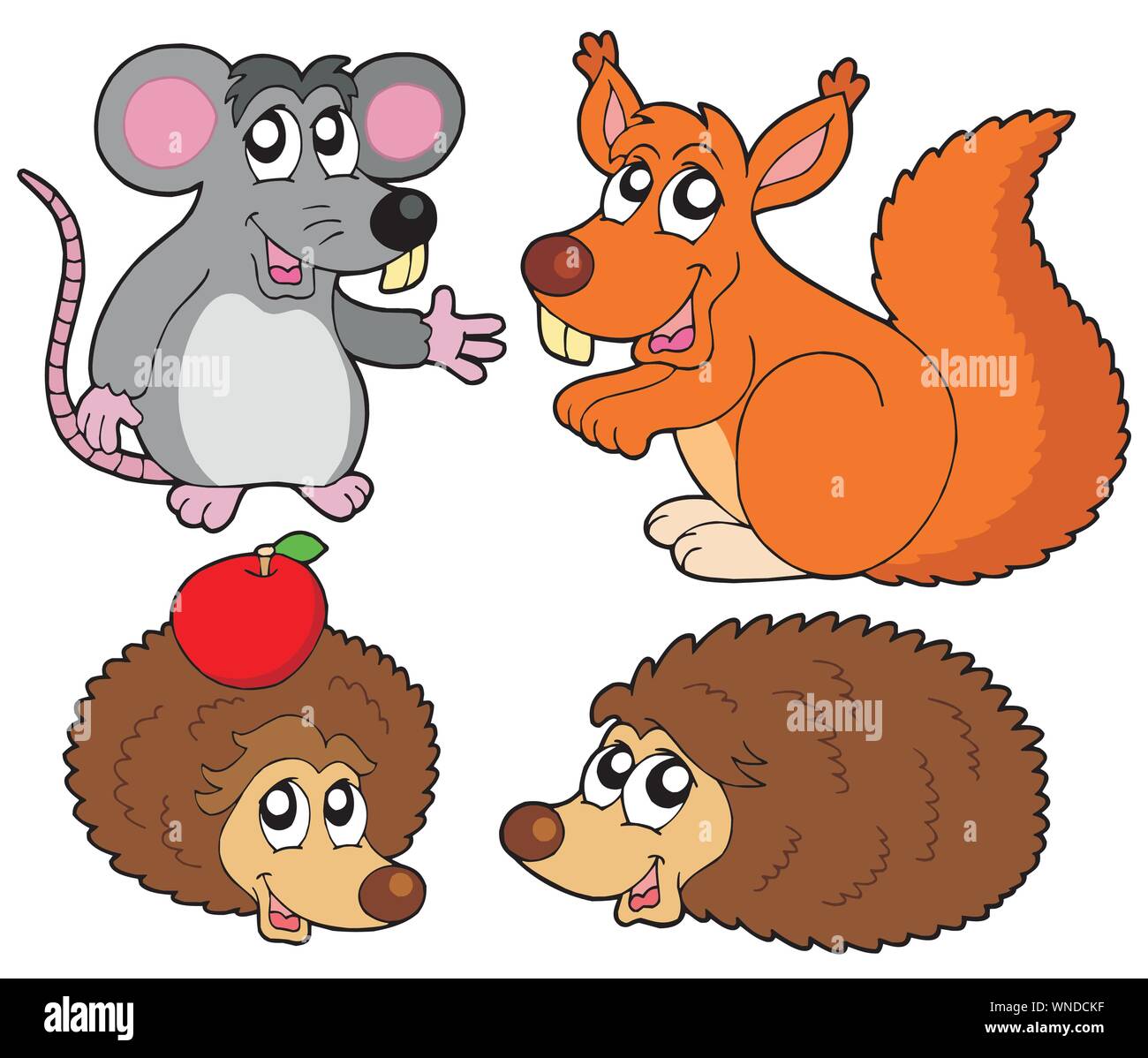 Small animals collection Stock Vector Image & Art - Alamy