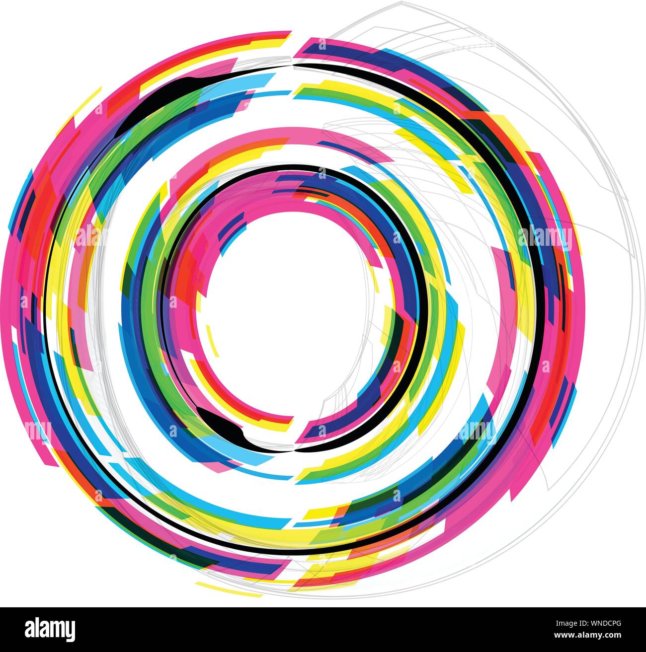 Font Illustration. LETTER O. Vector illustration Stock Vector Image ...