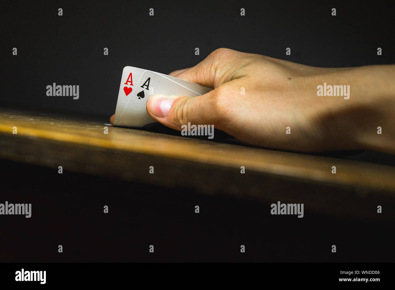 Winning Hand Of Cards High Resolution Stock Photography and Images - Alamy