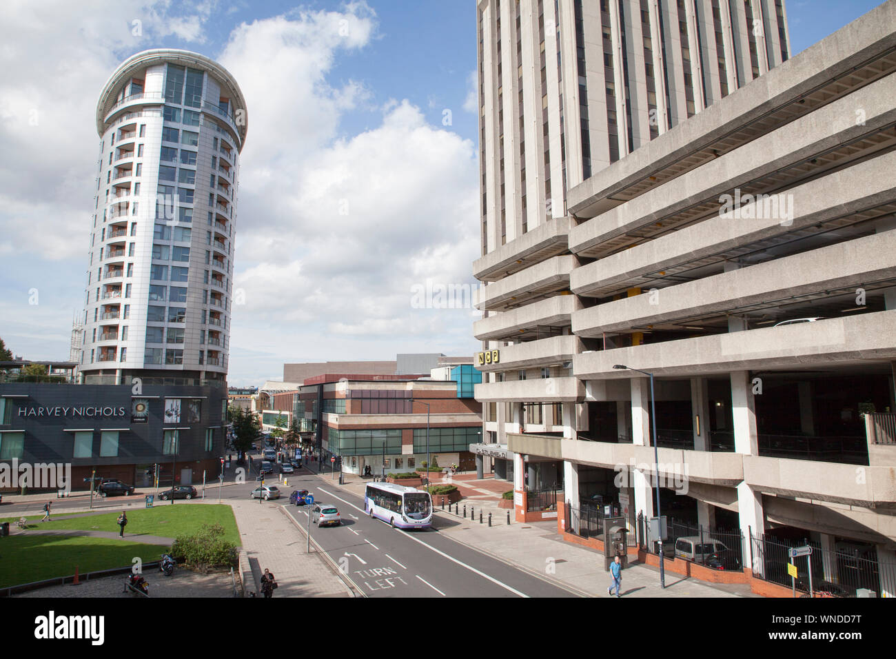 Castlemead tower, Bristol architect A.J. Hines Stock Photo - Alamy