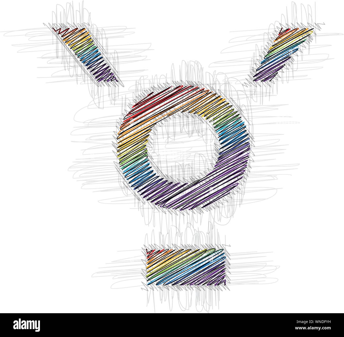 Hand drawn symbol Stock Vector Image & Art - Alamy