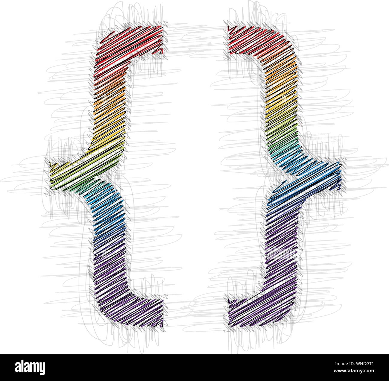 Hand drawn symbol Stock Vector Image & Art - Alamy