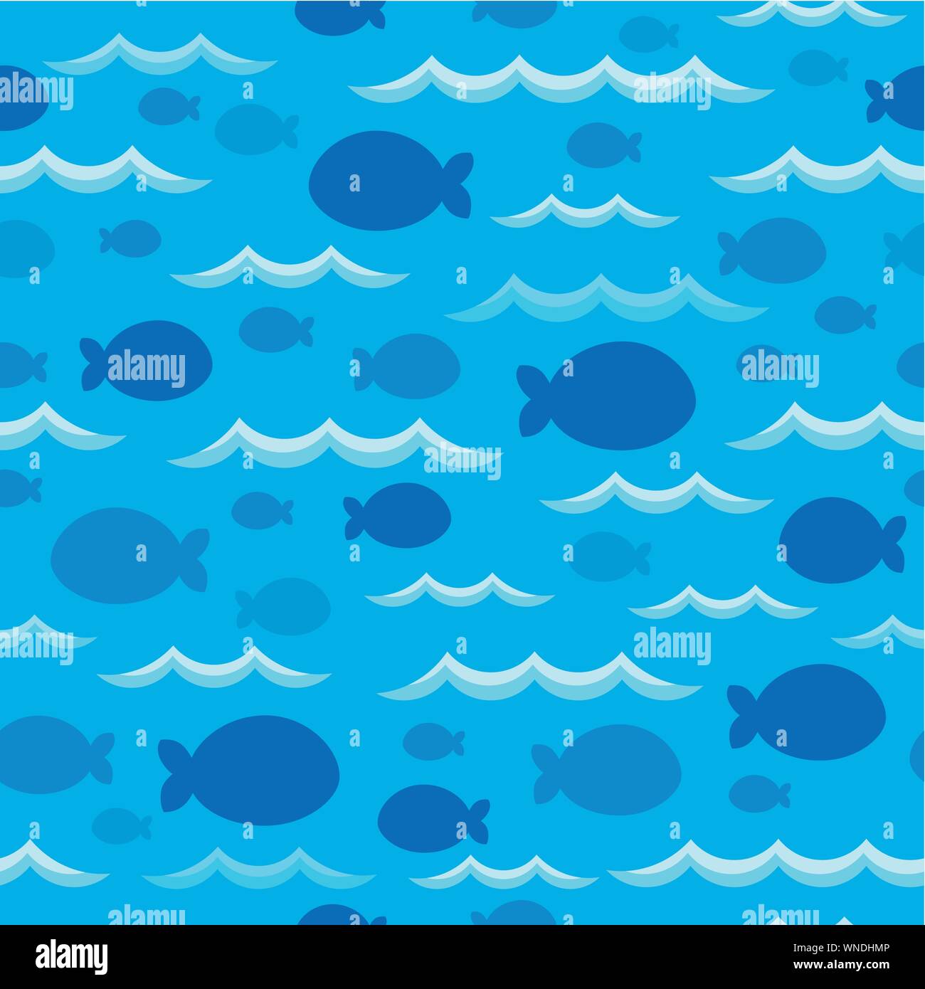 Seamless background fish shadows 1 Stock Vector Image & Art - Alamy