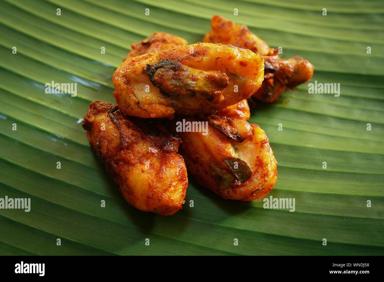 Arikkadukka / Stuffed Mussels Fry - A spicy sea food snack from ...