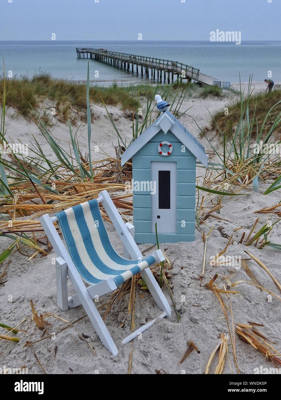Striped Blue Hut High Resolution Stock Photography and Images - Alamy