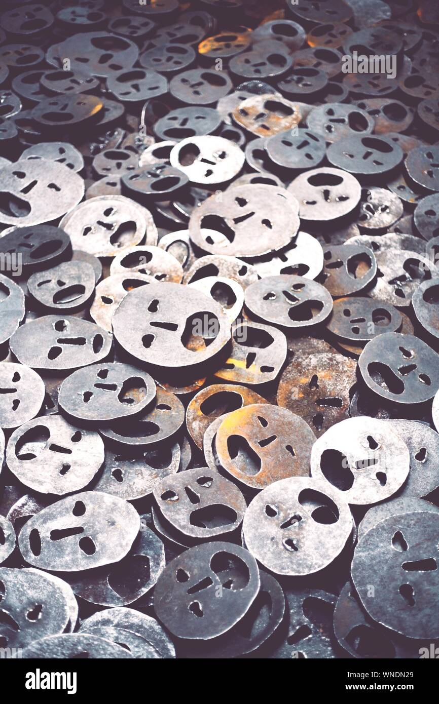 Metal faces hi-res stock photography and images - Alamy