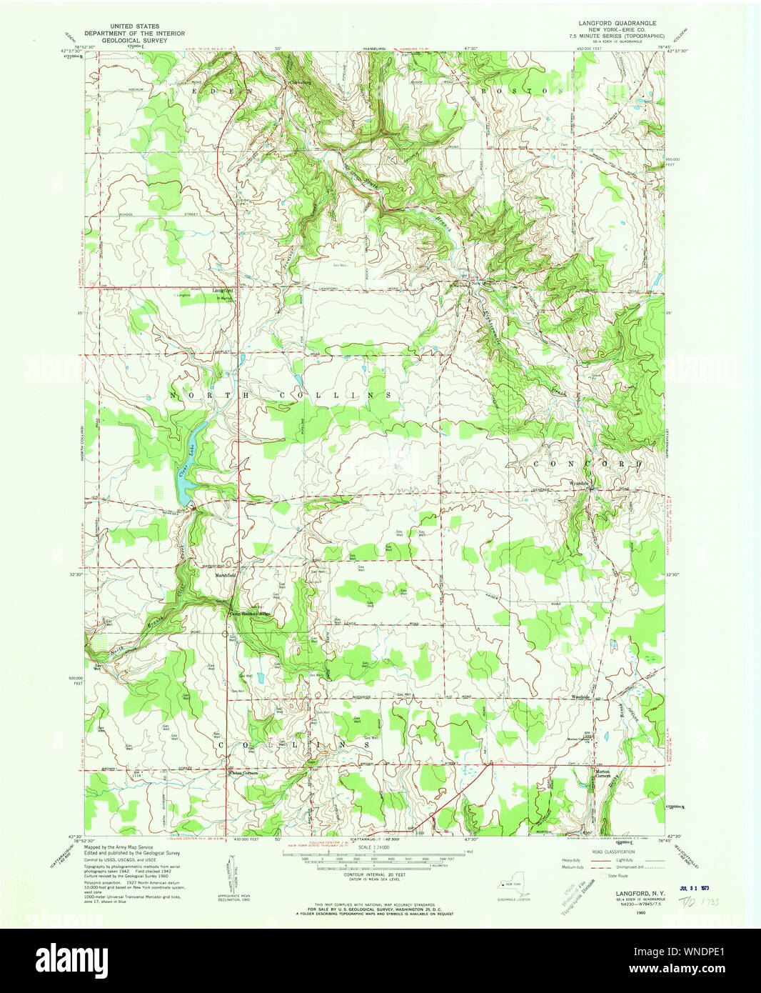 Map of langford hi-res stock photography and images - Alamy