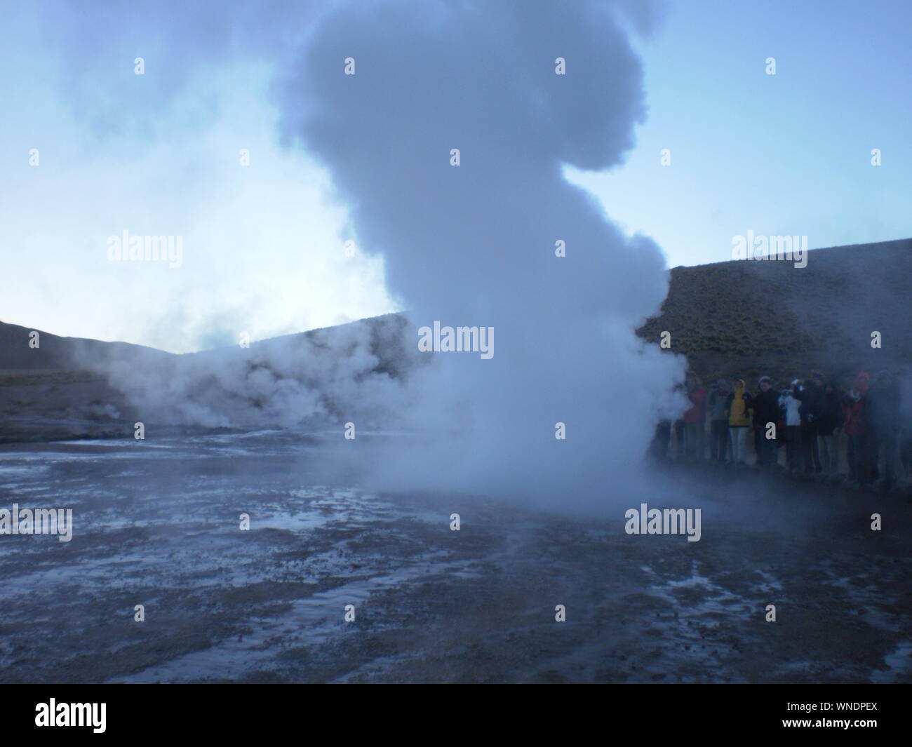 Geyser smoke hi-res stock photography and images - Alamy