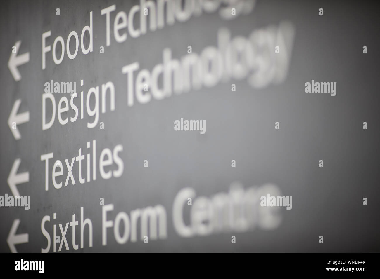 Educational signage hi-res stock photography and images - Alamy