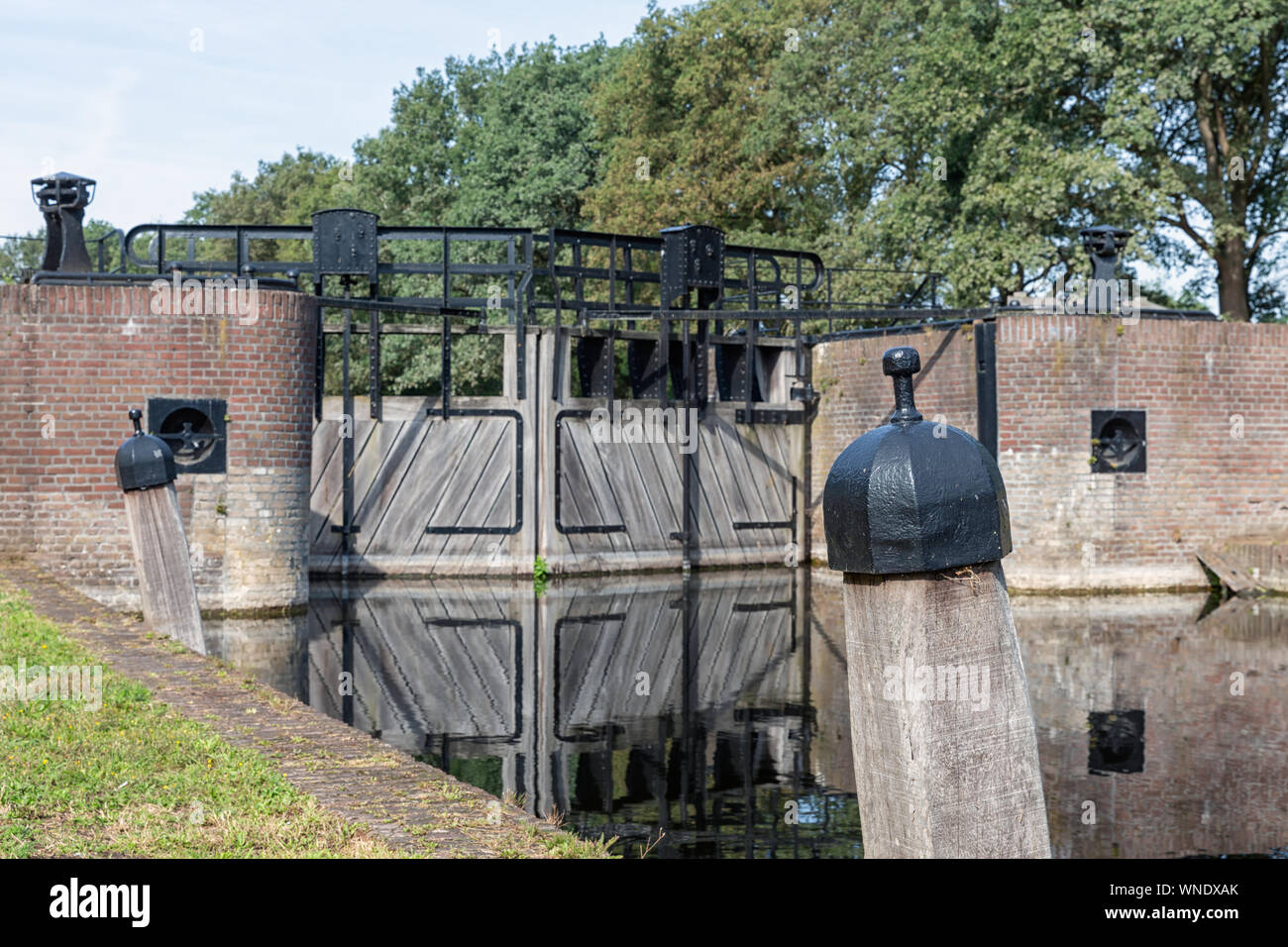 Dutch canal sluice hi-res stock photography and images - Alamy