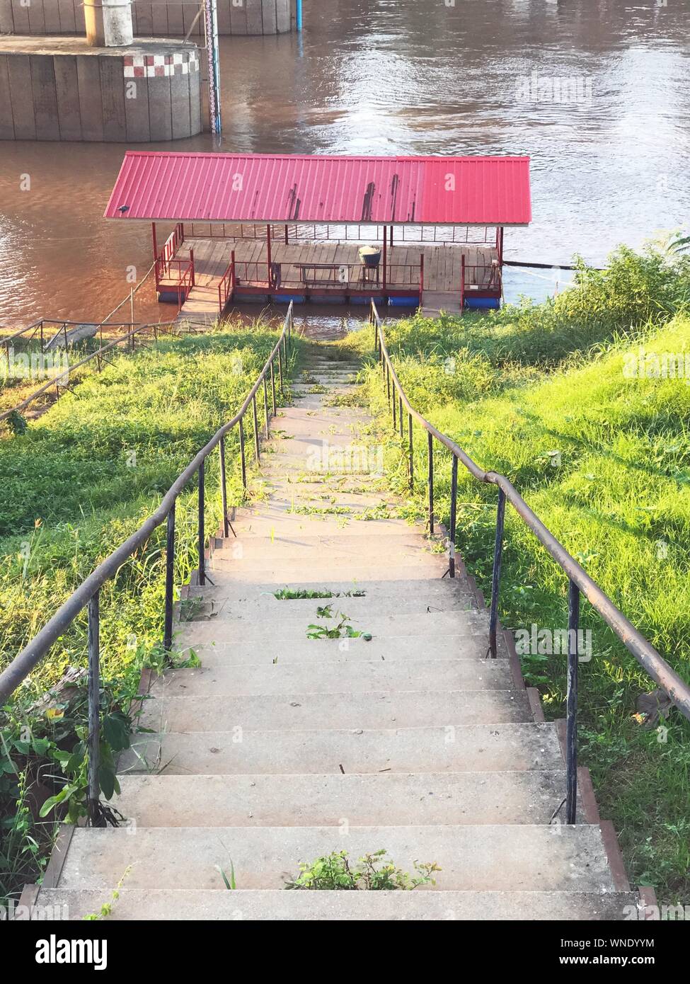 Floating steps hi-res stock photography and images - Alamy