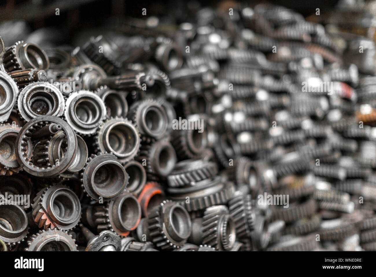 Metallic parts hi-res stock photography and images - Alamy