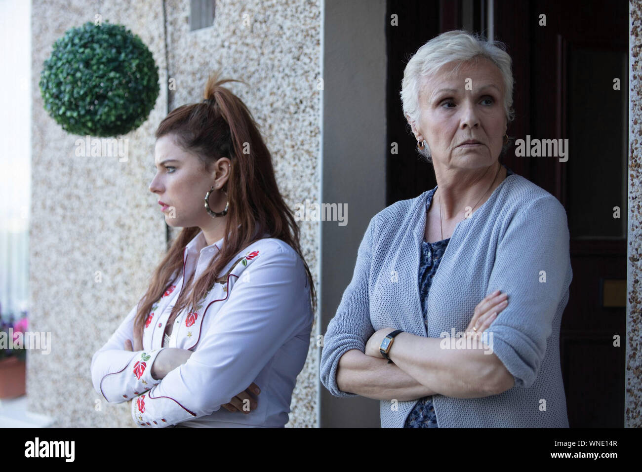 JULIE WALTERS and JESSIE BUCKLEY in WILD ROSE (2018), directed by TOM ...