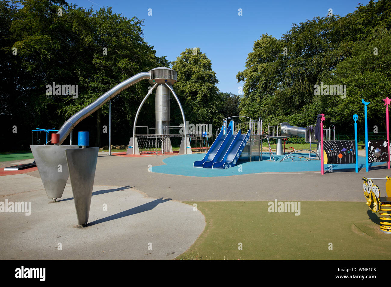 Manchester and playground hi-res stock photography and images - Alamy