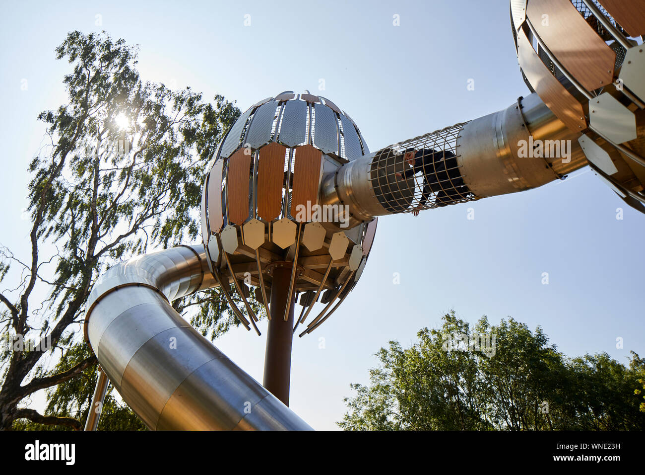 The launch of a new playground area in Heaton Park, Lakeside Adventure ...