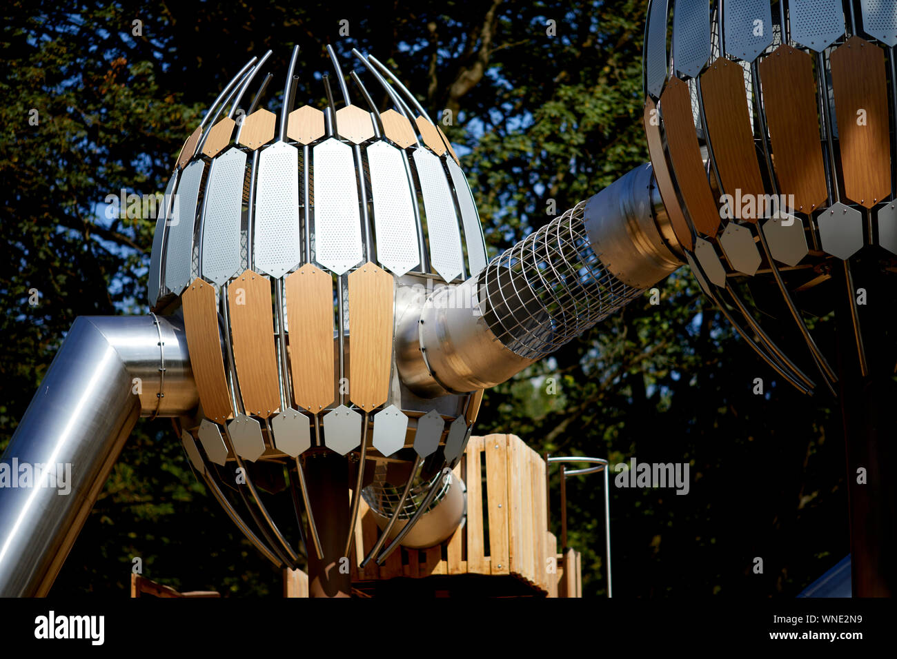 The launch of a new playground area in Heaton Park, Lakeside Adventure ...