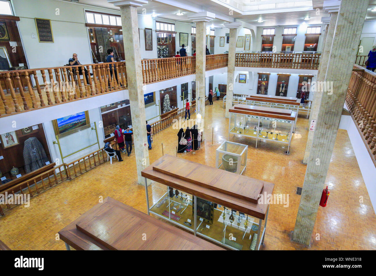 Museum. Interior view Stock Photo - Alamy