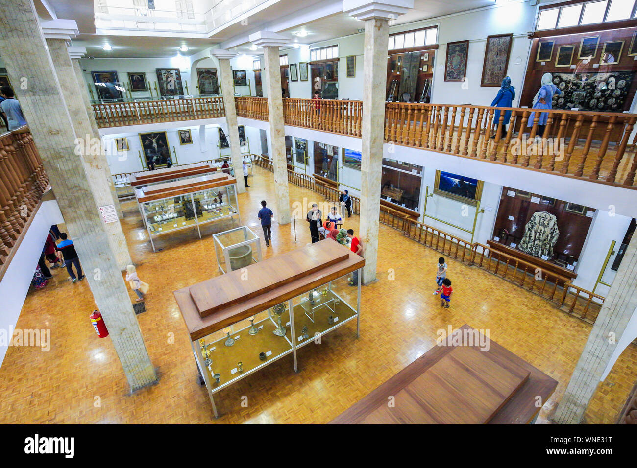 Museum. Interior view Stock Photo - Alamy
