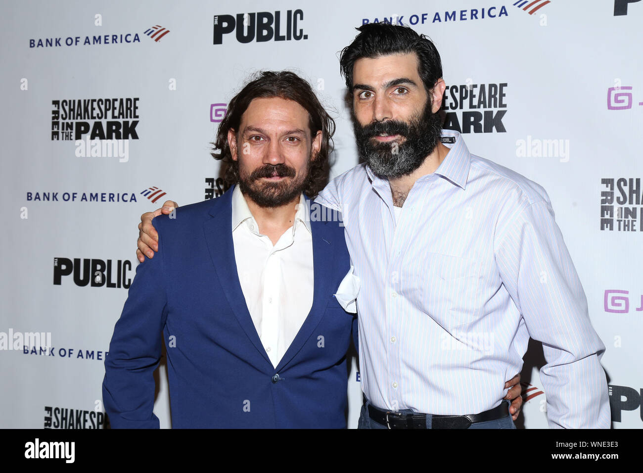 Opening night cast party for Coriolanus at the Delacorte Theater. Featuring: Christopher Ryan ...