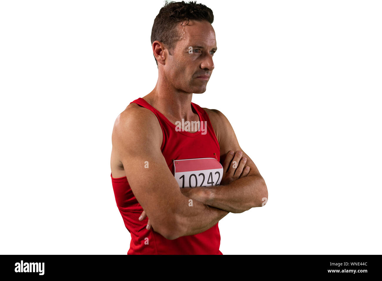 Focused athlete hi-res stock photography and images - Alamy