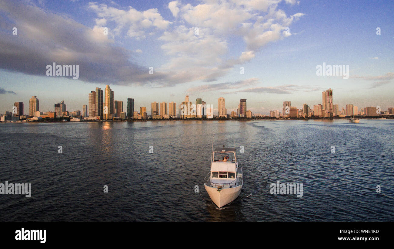 View Of Buildings At Waterfront Stock Photo - Alamy
