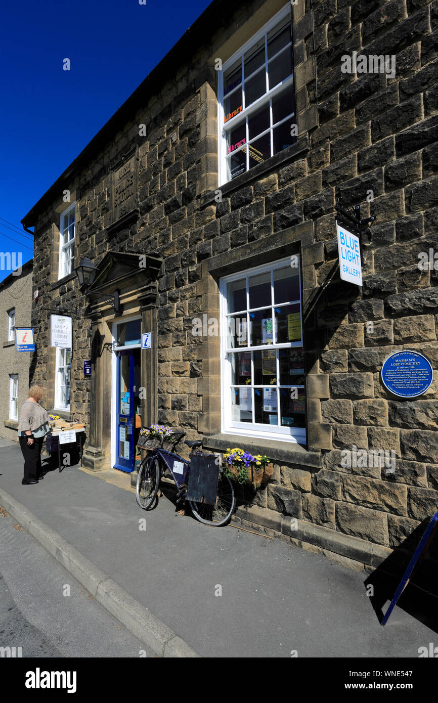 The Masham Community office, Market Square, Masham town, North ...