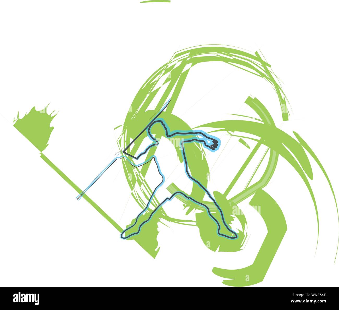 Javelin olympic Stock Vector Images - Alamy