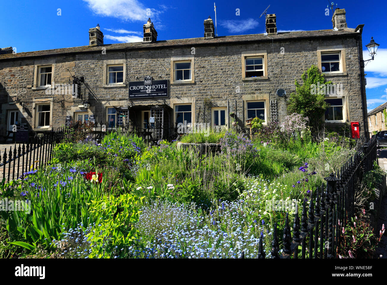 The Crown Hotel, Middlesmoor village, Nidderdale, North Yorkshire ...