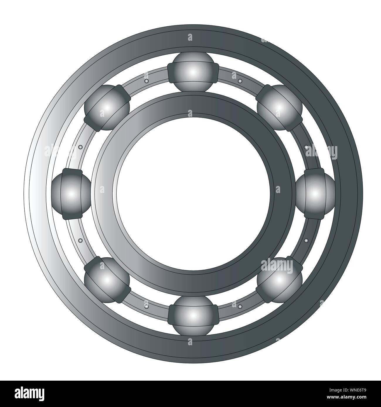 Bearings circle Stock Vector Images - Alamy