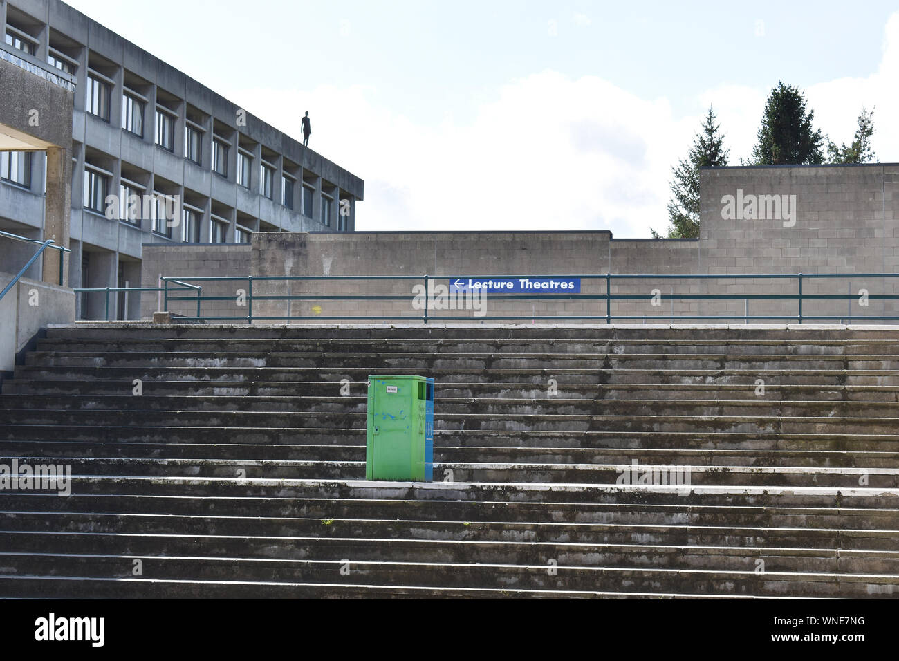 Uea norfolk norwich university ziggurat architecture hi-res stock ...