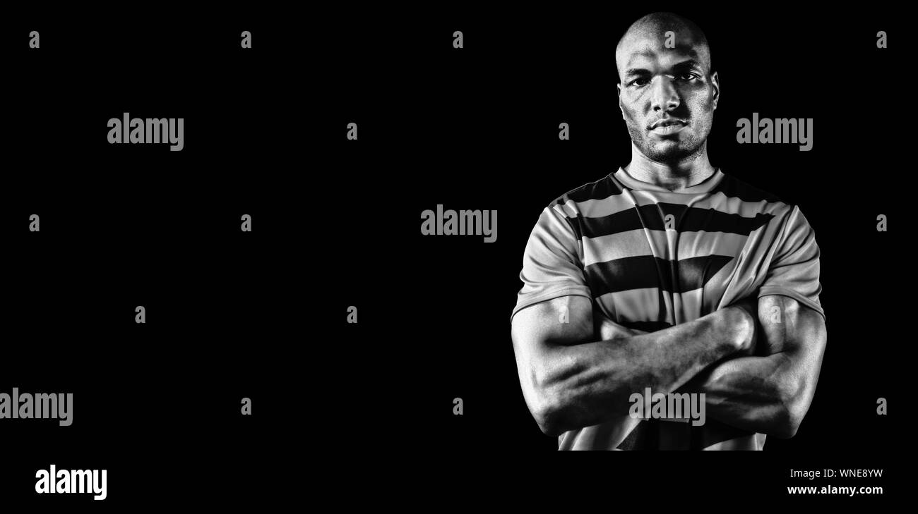 Focused Soccer Player Stock Photo - Alamy