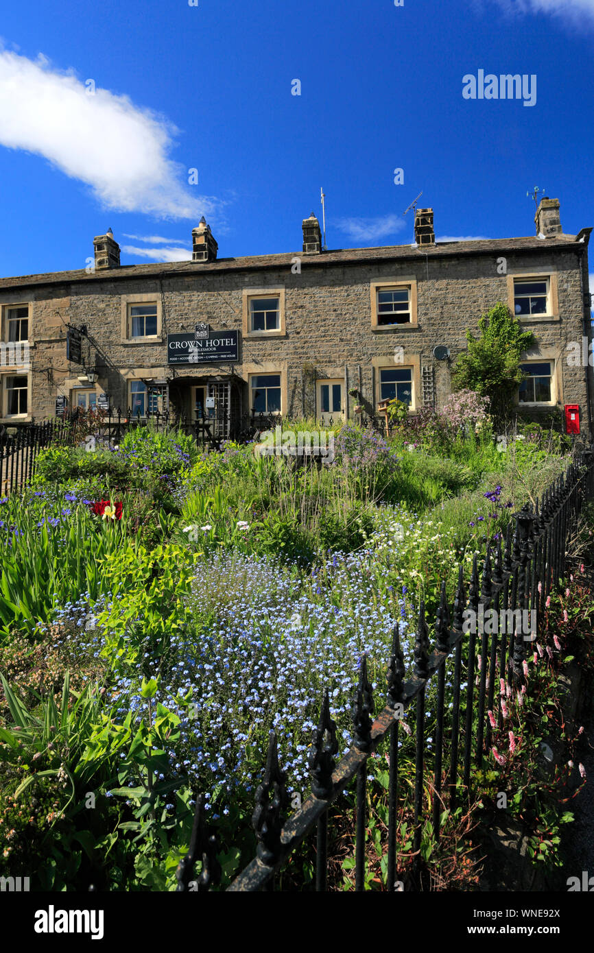 The Crown Hotel, Middlesmoor village, Nidderdale, North Yorkshire ...