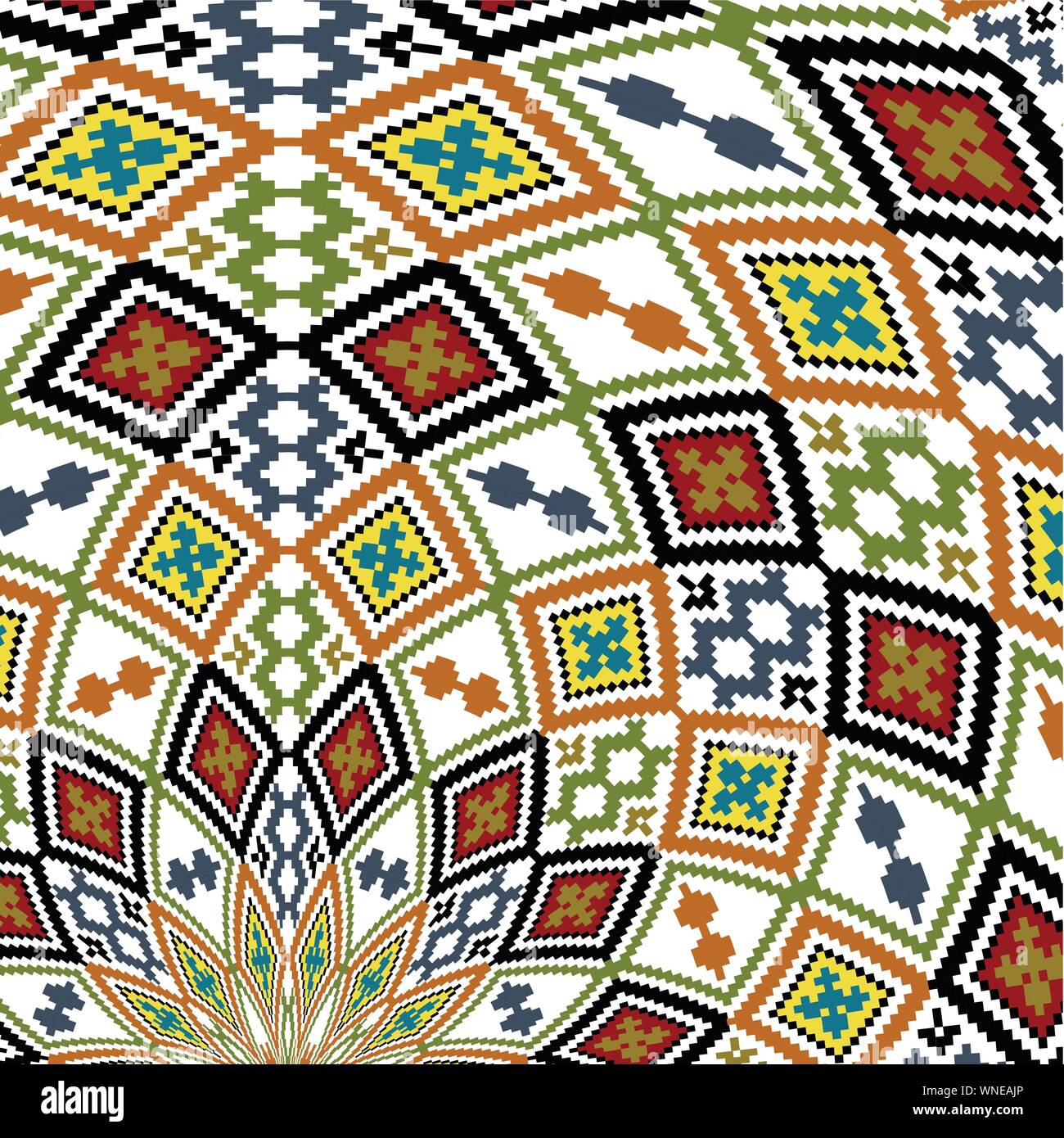 ancient pattern. Vector illustration Stock Vector Image & Art - Alamy