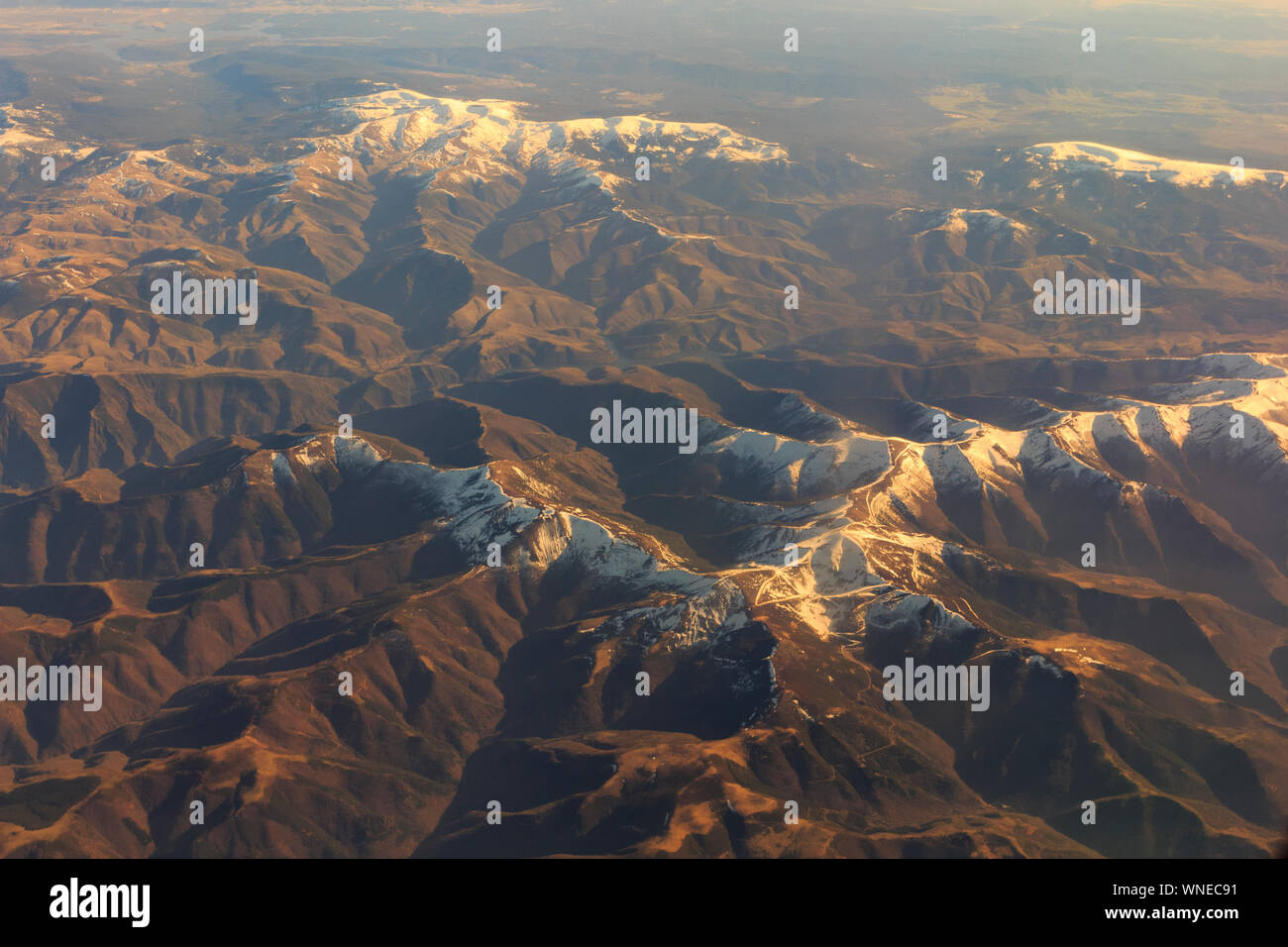 Aerial view of sand dunes hi-res stock photography and images - Alamy