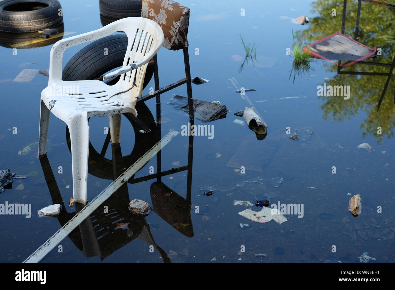 Broken Chairs High Resolution Stock Photography and Images - Alamy