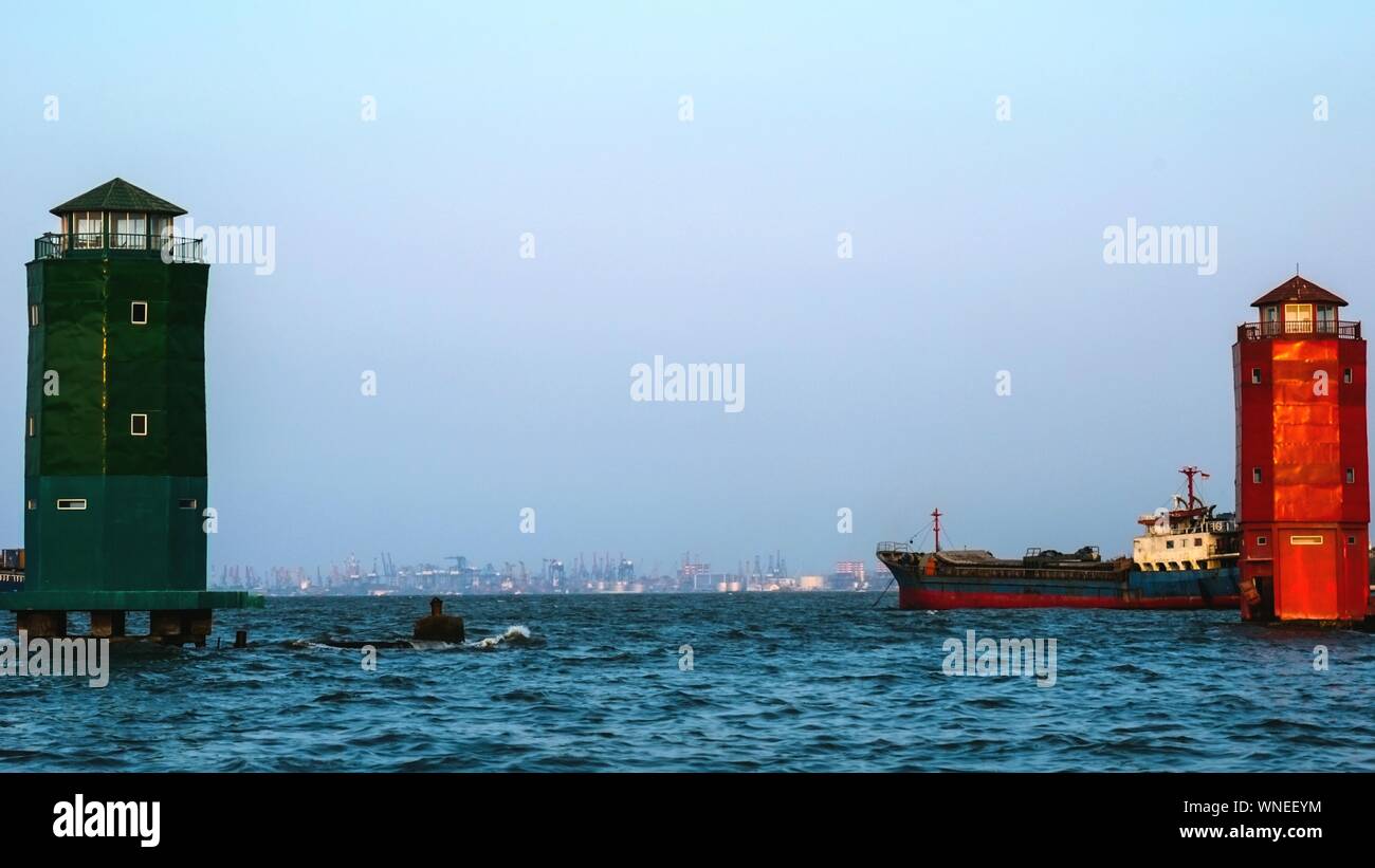Sea water towers hi-res stock photography and images - Alamy