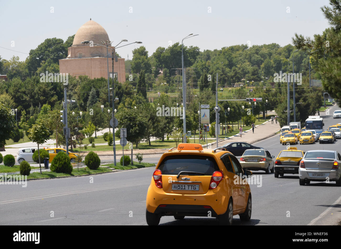 Samarkand architecture soviet modern hi-res stock photography and ...
