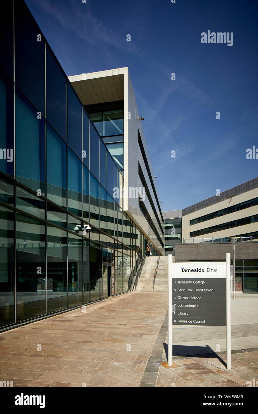 Tameside One council offices Ashton-under-Lyne built former site ...