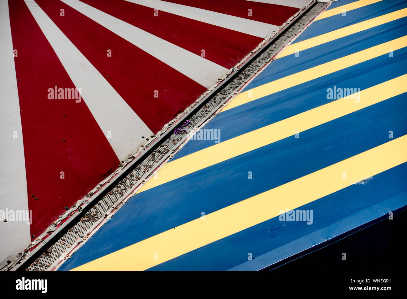 Red And White Striped Metal High Resolution Stock Photography and ...