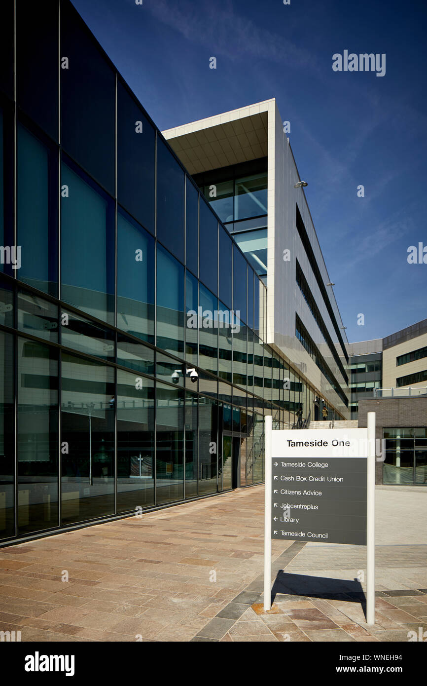 Tameside One council offices Ashton-under-Lyne built former site ...
