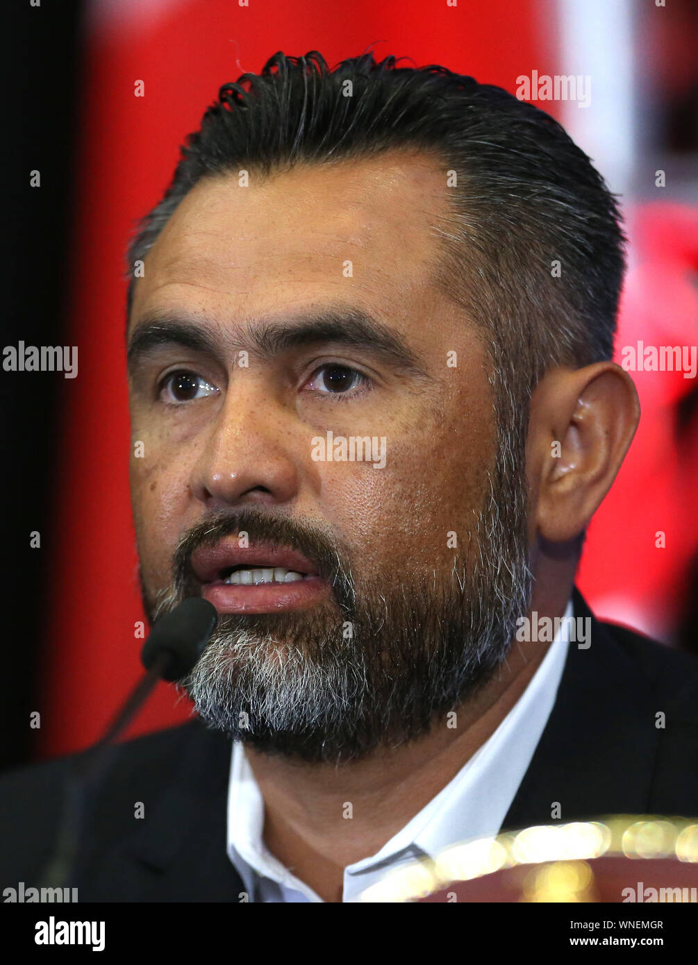 Press conference hilton london syon park hi-res stock photography and ...