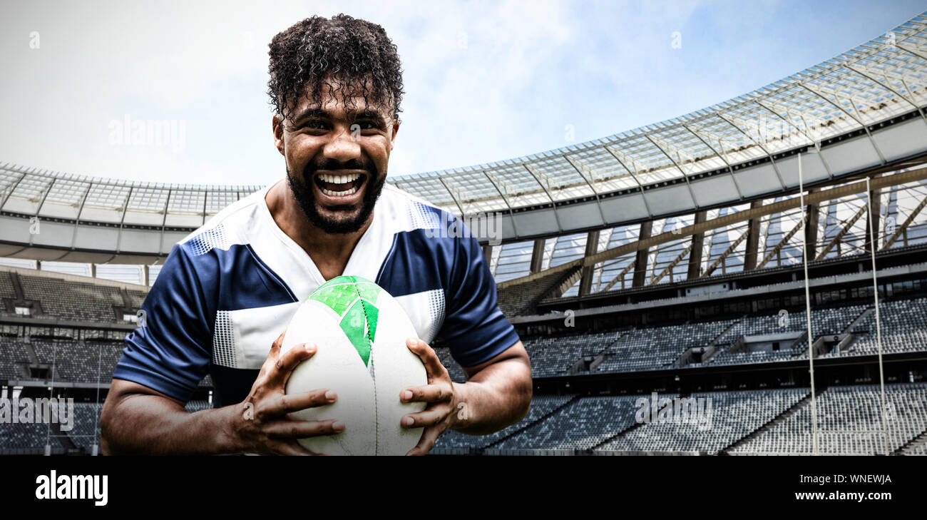 Strong mixed race man hi-res stock photography and images - Alamy