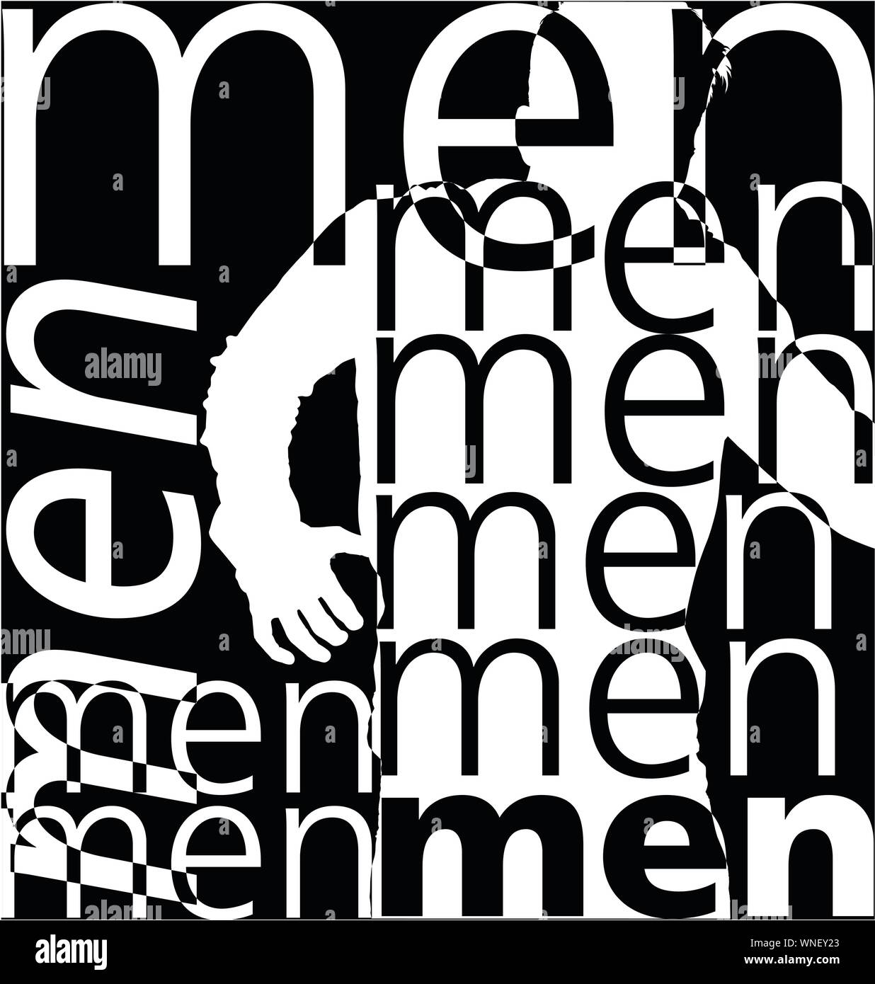 Men. Vector illustration Stock Vector Image & Art - Alamy