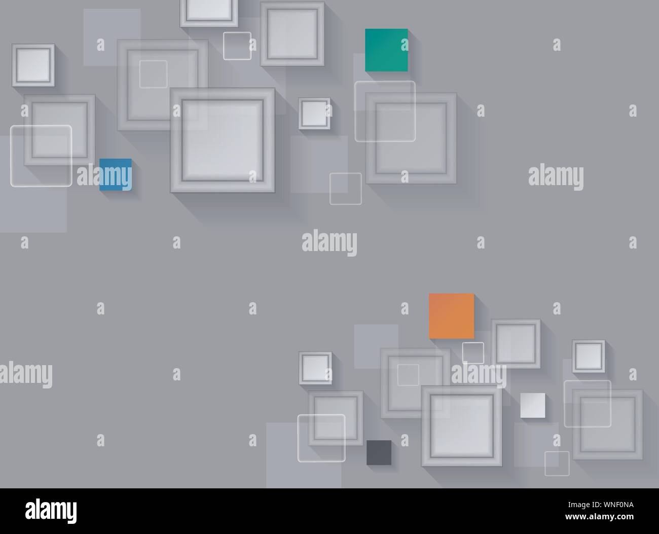 Vector Overlapping Squares Background Stock Vector Image & Art - Alamy