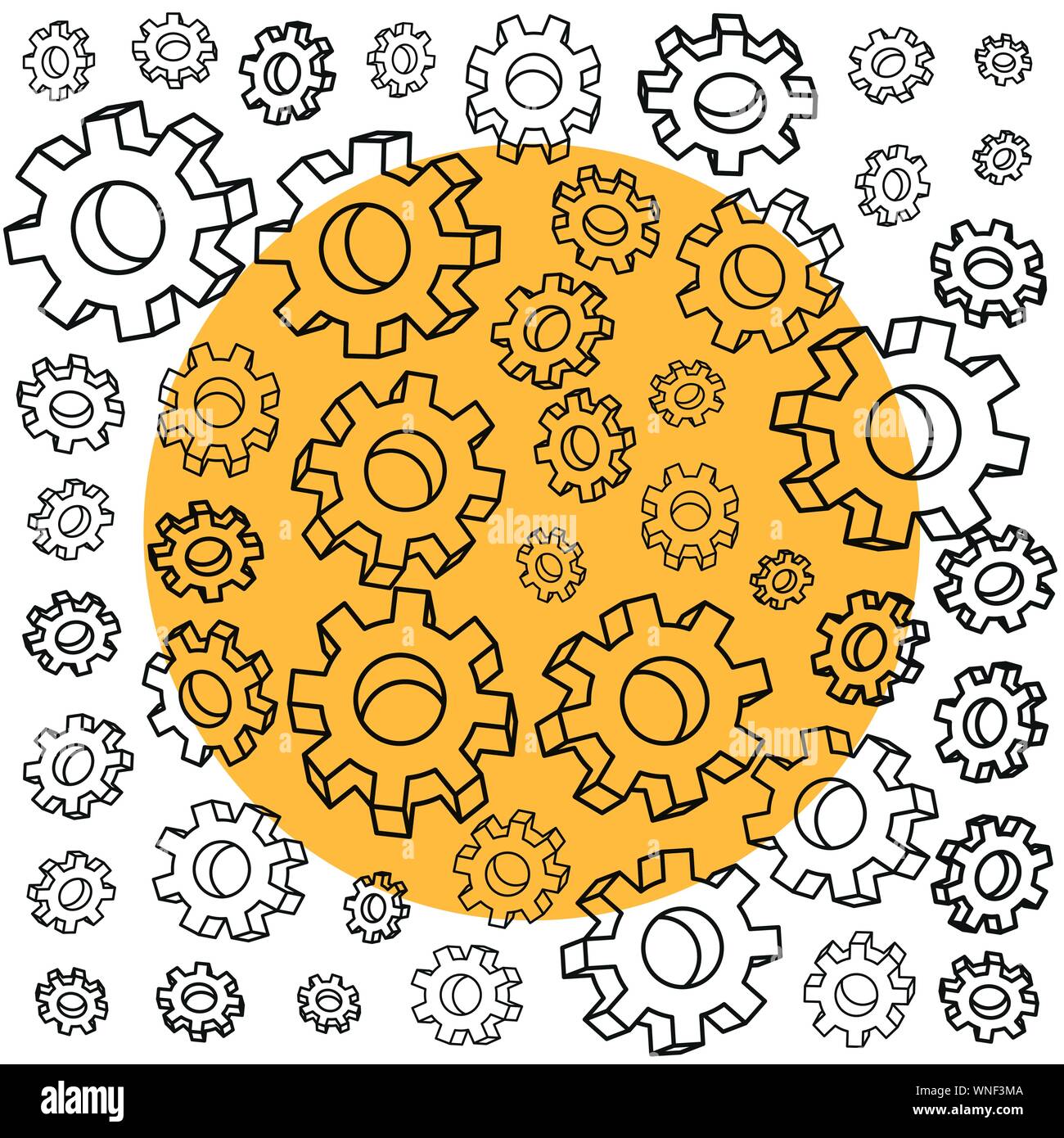 Industrial actions Stock Vector Images - Alamy