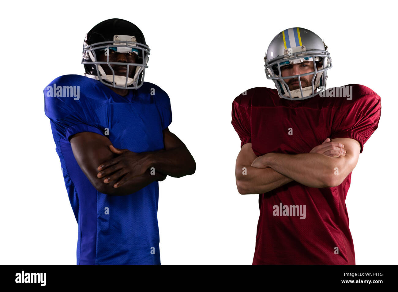 American Football Players Stock Photo - Alamy