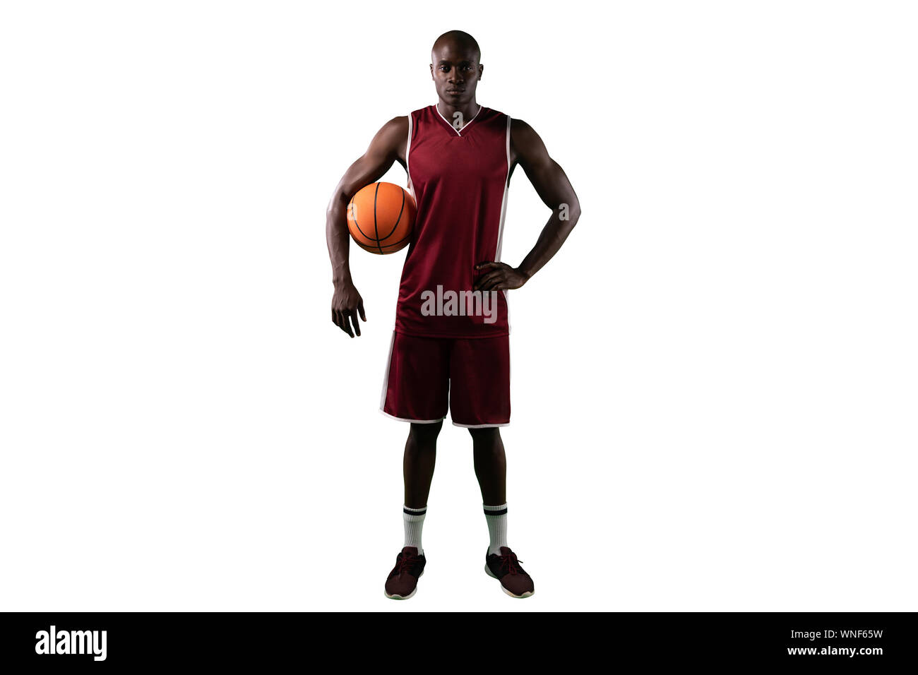 Black man basketball player Cut Out Stock Images & Pictures - Alamy